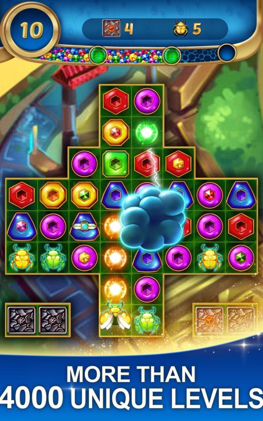 Lost Jewels - Match 3 Puzzle - Find more fun games at agamefarms.com